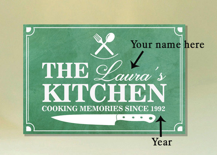 Custom Cooking Memories Canvas – Celebrity Pair